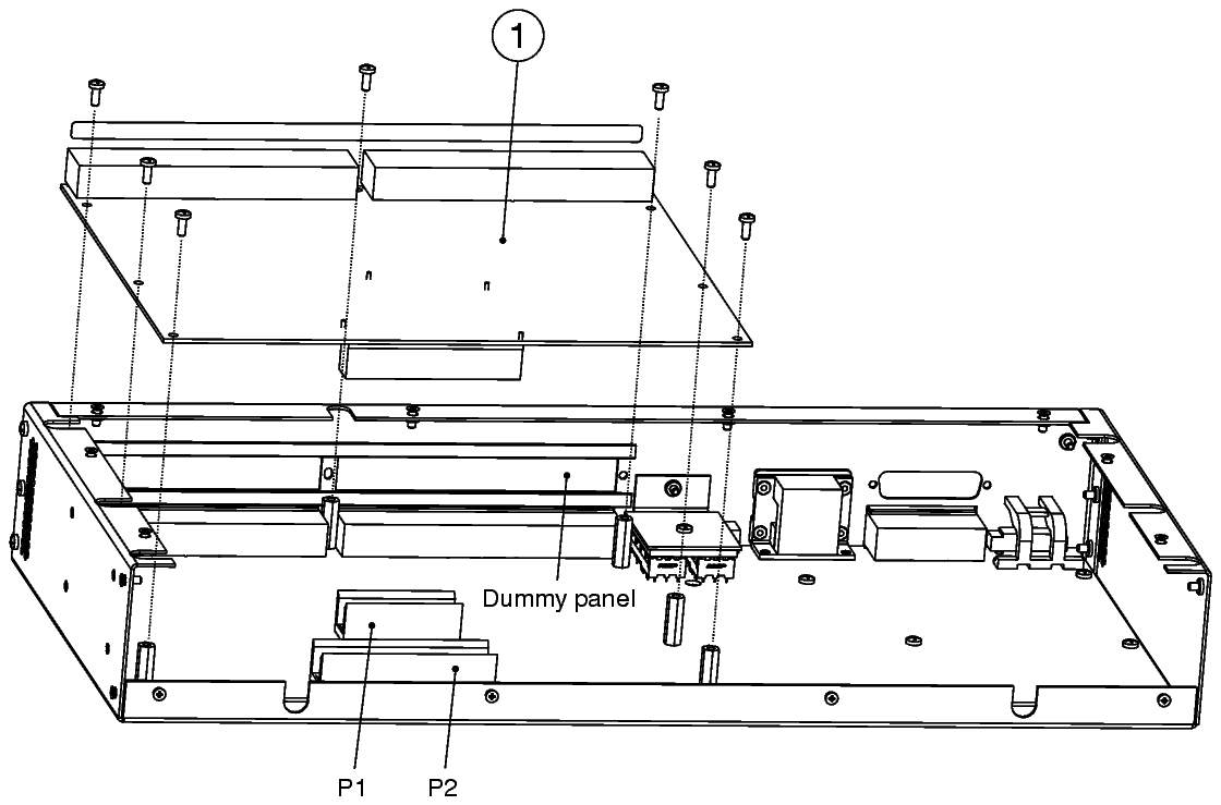 Installation of an option card